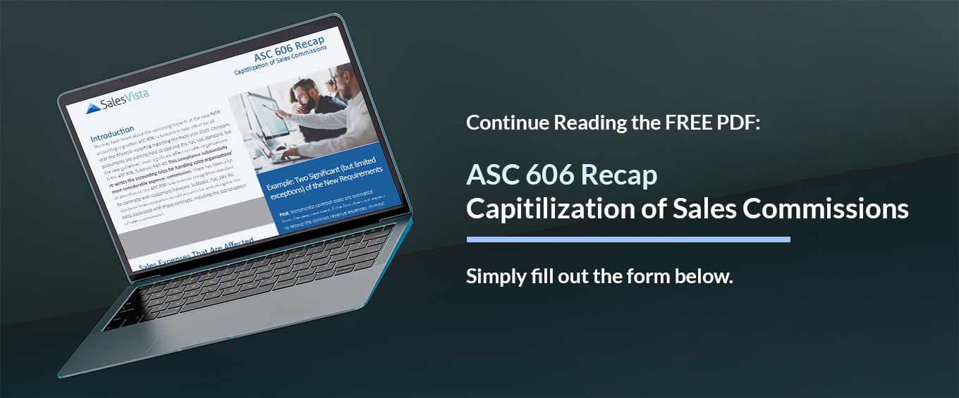 ASC 606 Recap: Understanding the Capitalization of Sales Commissions